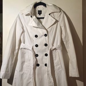 Express | Jackets & Coats | Express White Coat | Poshmark